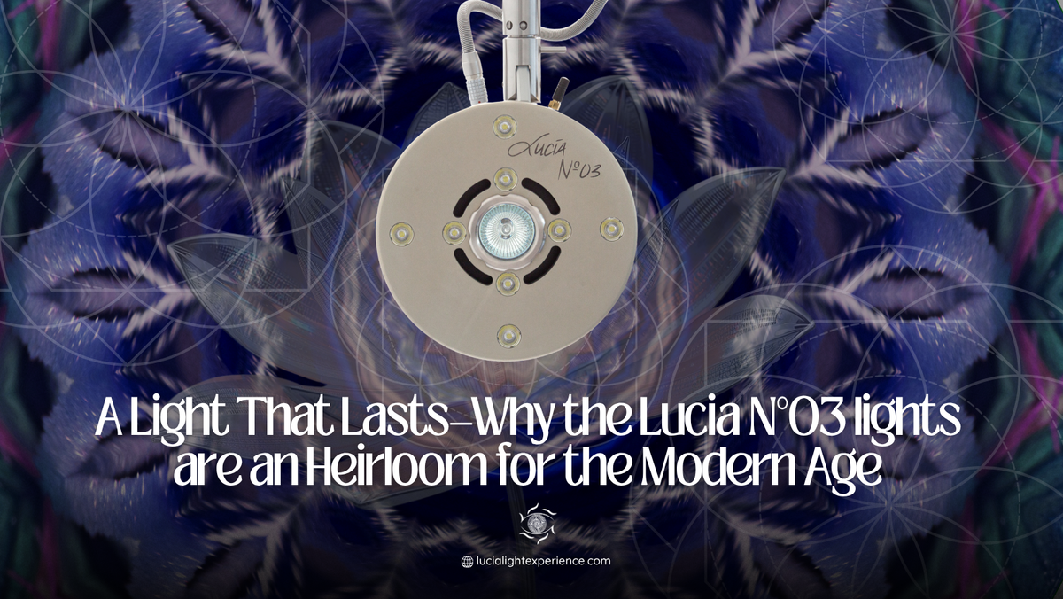 A Light That Lasts—Why the Lucia N°03 lights are an Heirloom for the M